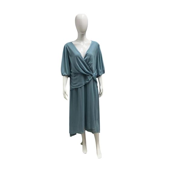 MG CLOTHING | Dresses | New Mg Clothing Vneck Chiffon Midi Dress In ...
